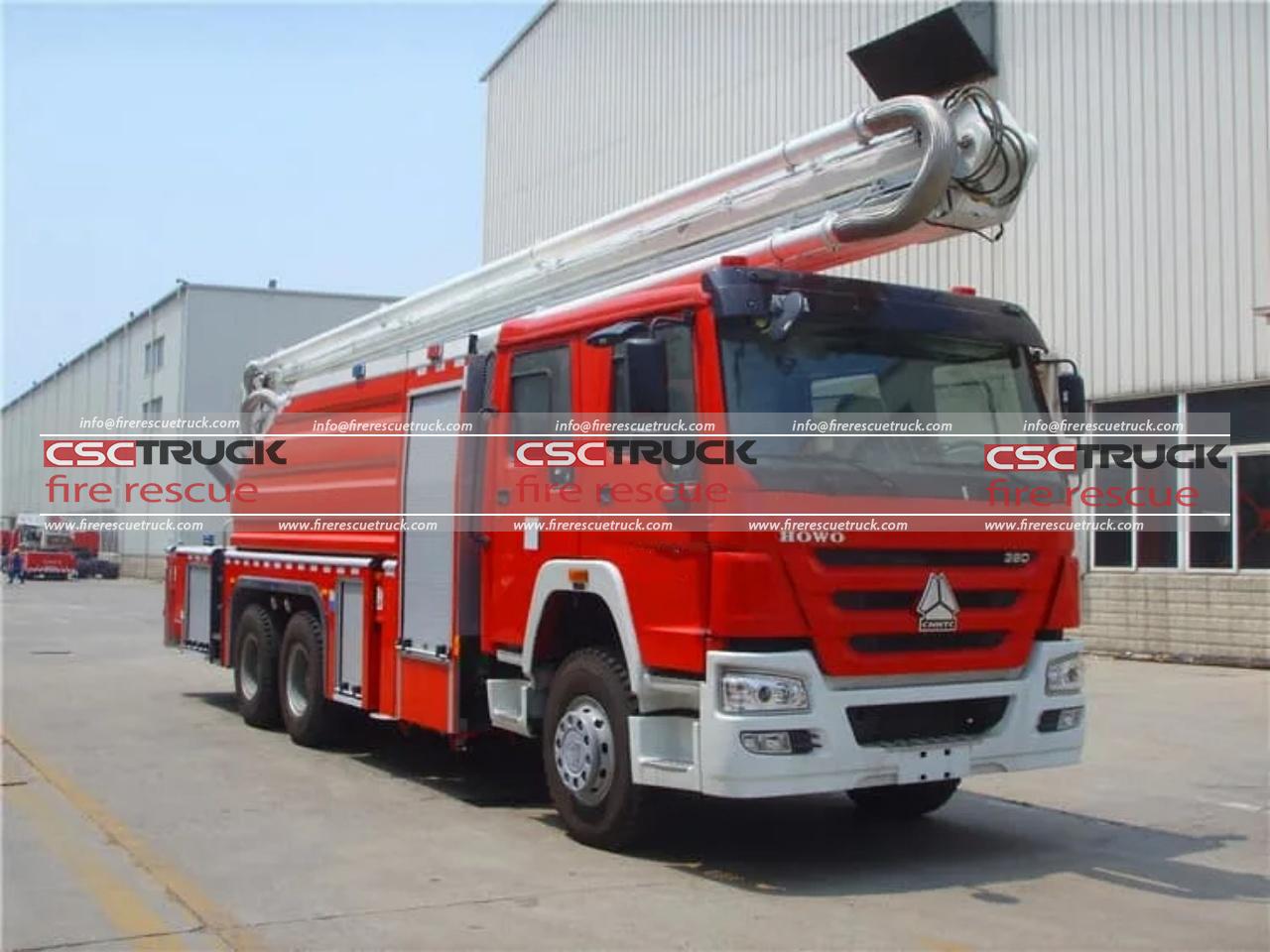 Tower Fire Truck: New Tower Fire Truck from CSCTRUCK Fire Rescue Truck ...