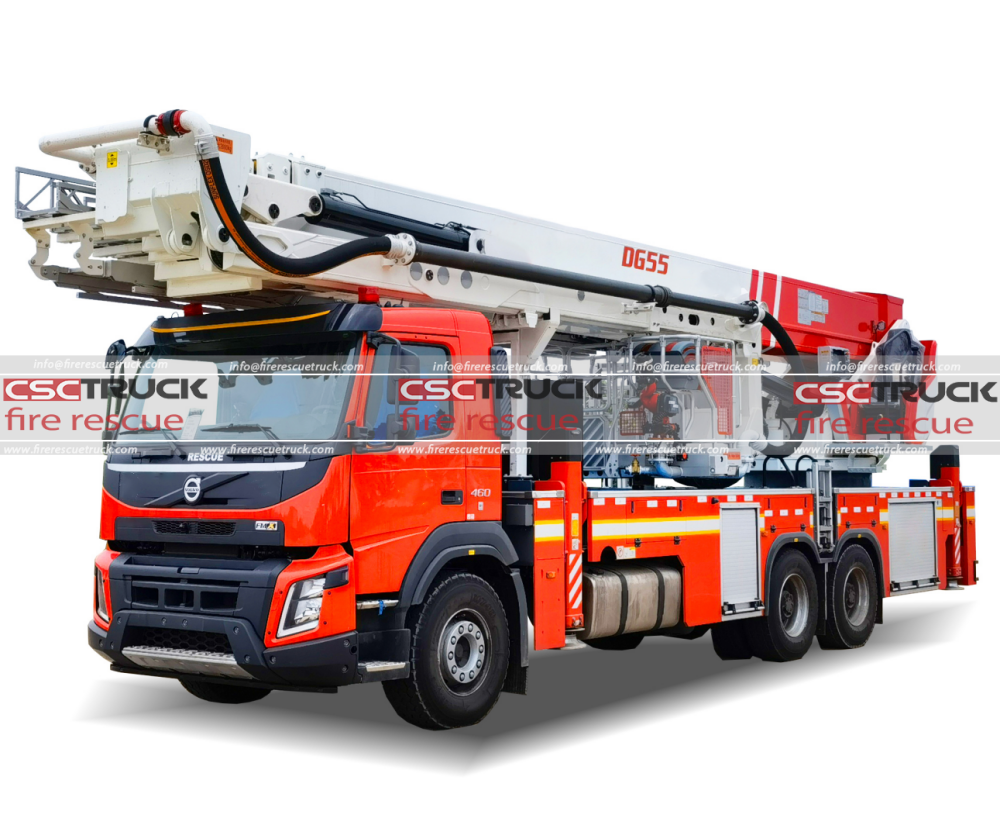 Platform Fire Truck: CSCTRUCK Fire Rescue Truck's Advanced Platform ...
