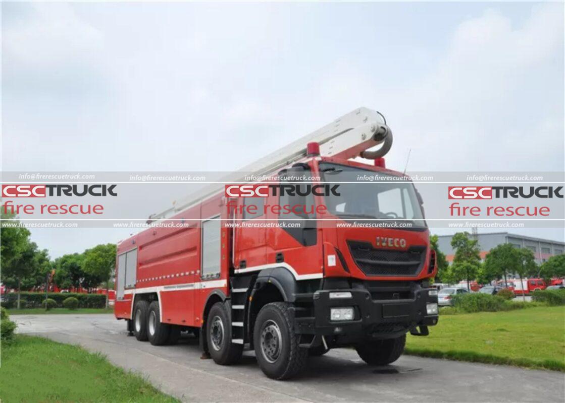 Russia Receives Tower Fire Truck from CSCTRUCK Fire Rescue Truck to ...