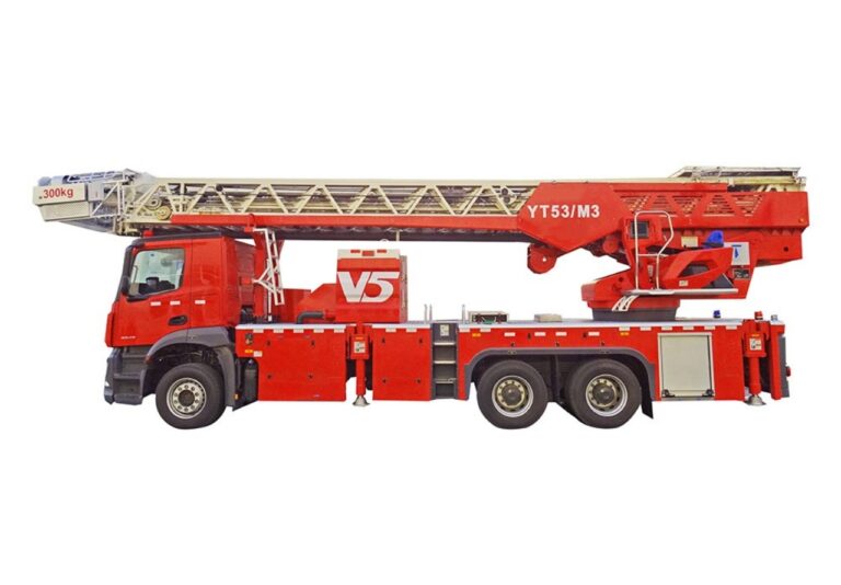 53M Aerial Ladder Fire Truck - Fire Rescue Truck