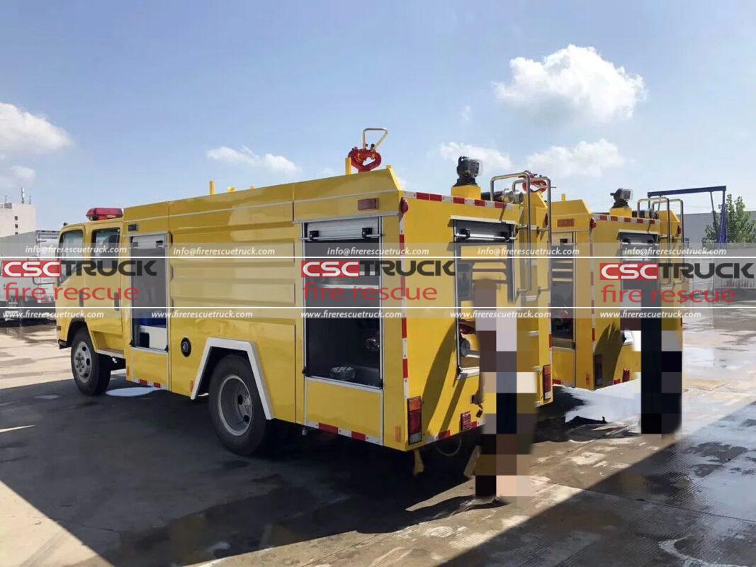 What is a Yellow Firetruck? - Fire Rescue Truck