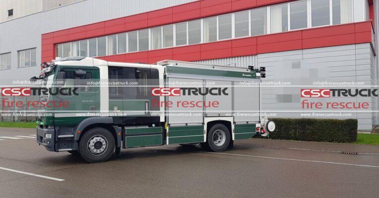 What is a Green Fire Truck For? - Fire Rescue Truck