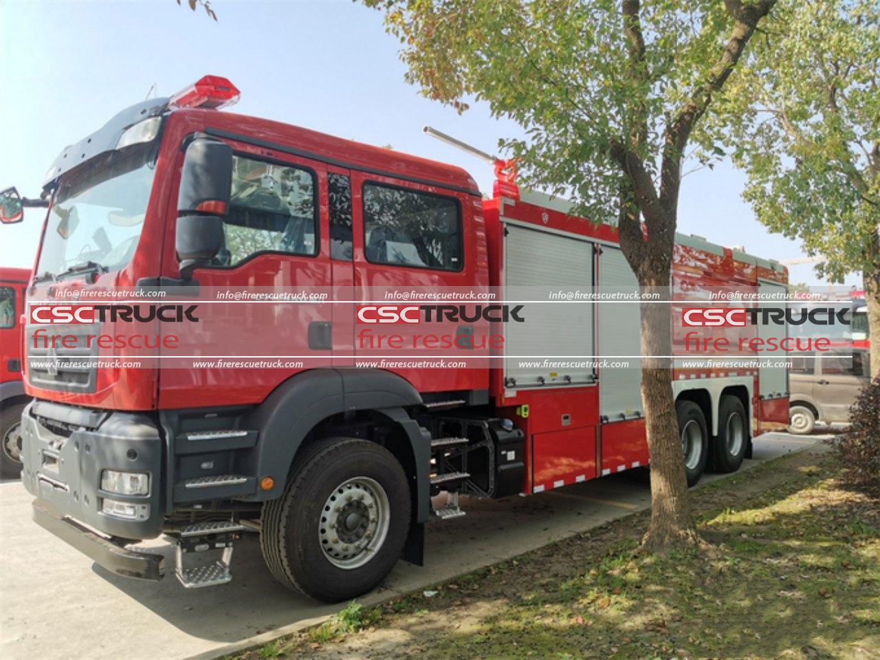 Enhanced Firefighting Capabilities: Combined Fire Truck Arrives in ...
