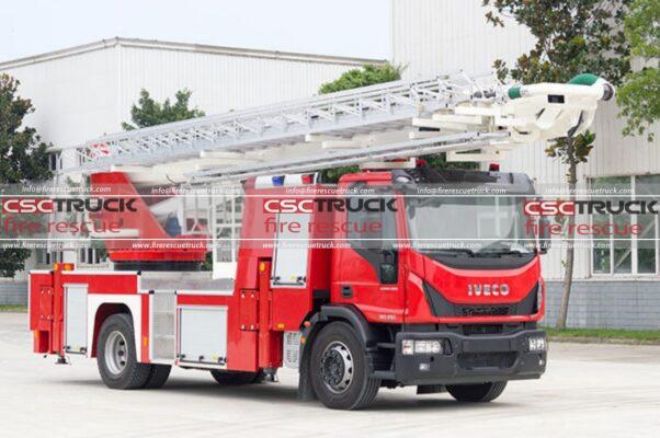 Platform Fire Trucks Deployed in Spain and Thailand for Elevated Rescue ...
