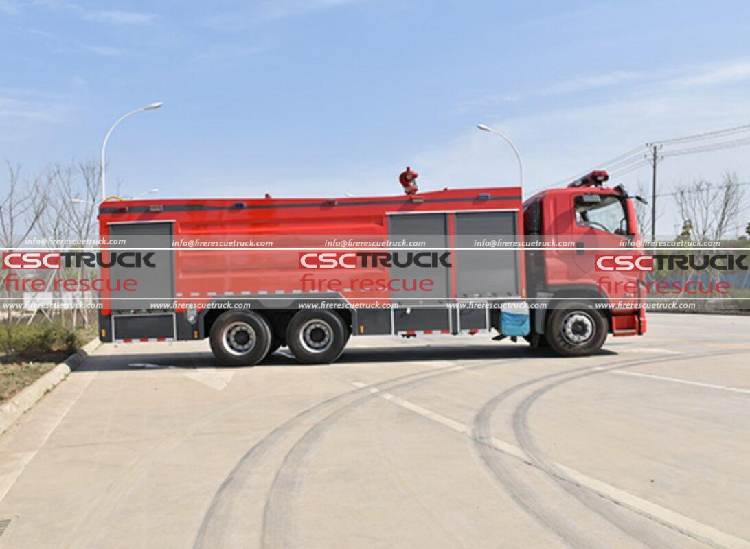 Dry Powder Fire Truck Joins the Fire Brigade Fleet in Saudi Arabia ...