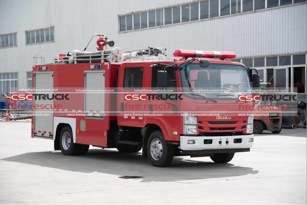 Water Foam Fire Truck Delivered to South Africa for Dual-Agent Fire ...