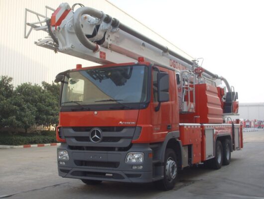 Platform Fire Truck, Hydraulic Platform Fire Engine | Firerescuetruck.com