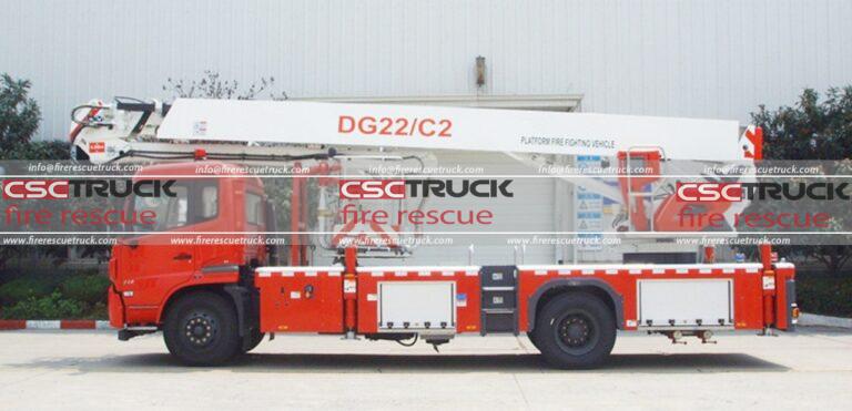 What are the Different Types of Aerial Ladder Trucks? - Fire Rescue Truck