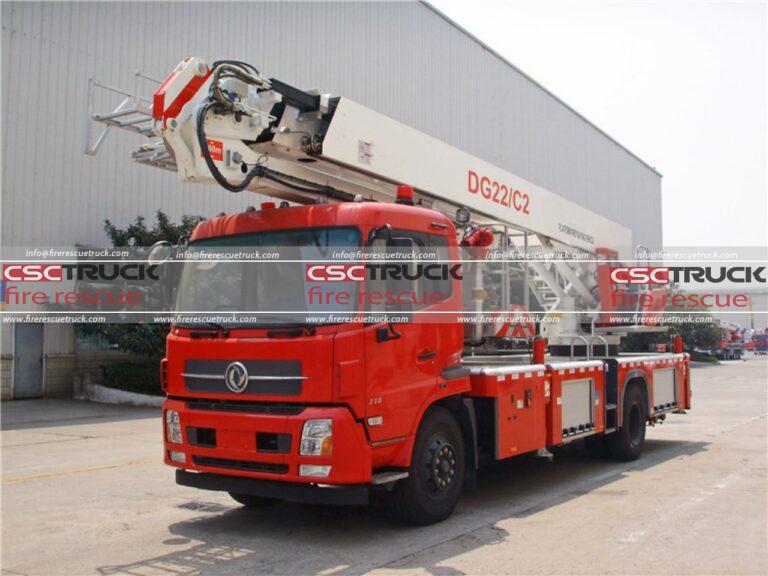 What are the Different Types of Aerial Ladder Trucks? - Fire Rescue Truck