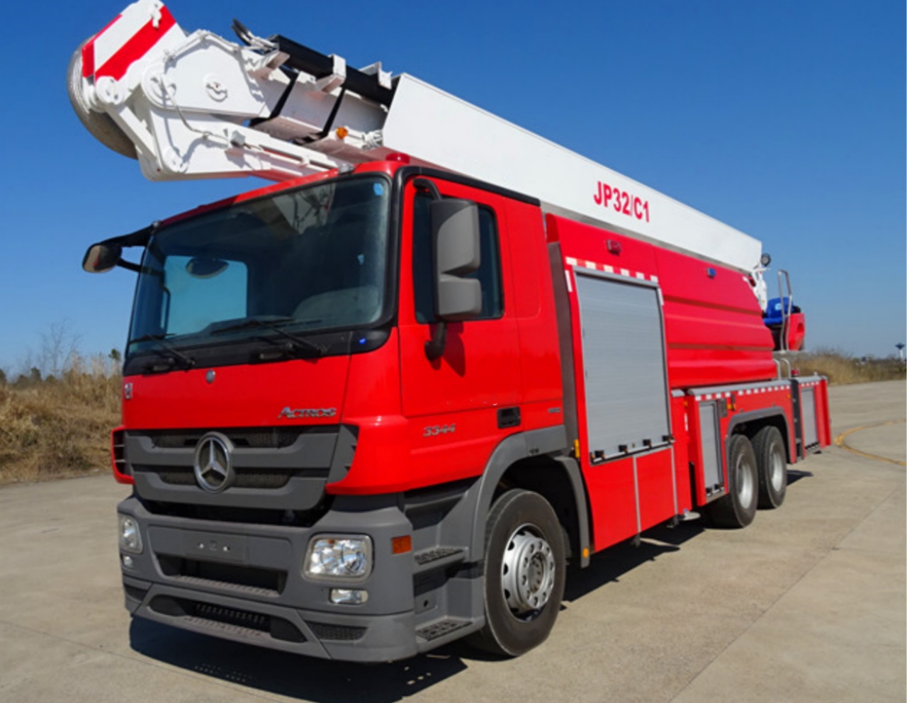 Tower Fire Truck Delivered to Japan for Rapid High-Rise Fire Response ...