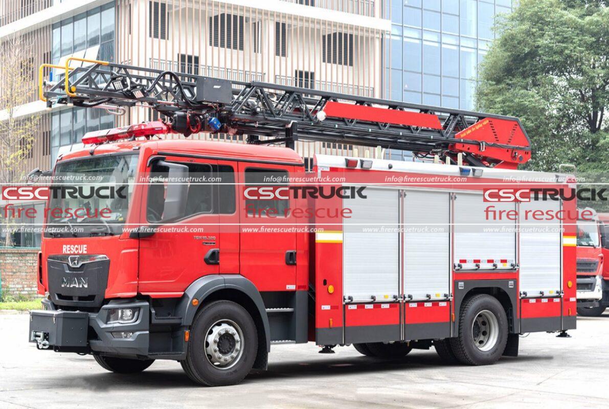 How Long is a Fire Truck Ladder? - Fire Rescue Truck