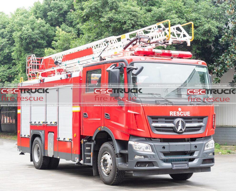What is the Difference Between Aerial and Ladder Truck? - Fire Rescue Truck