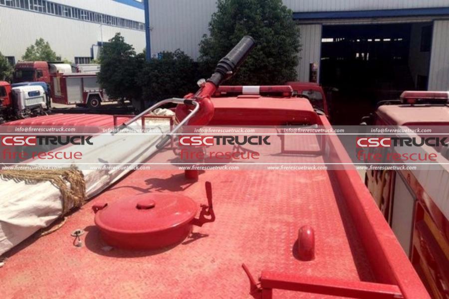 280-Horsepower 10-Liter Engine — HOWO 8-ton Single-Axle Water Tank Fire ...