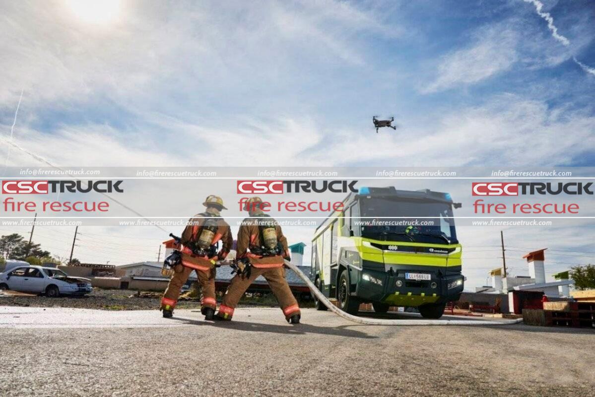 Powered by a 700-Horsepower Engine – Rosenbauer Airport Fire Truck ...