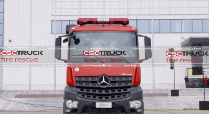 Mercedes-Benz Arocs All-terrain Chassis, 578-horsepower Fire Truck ...