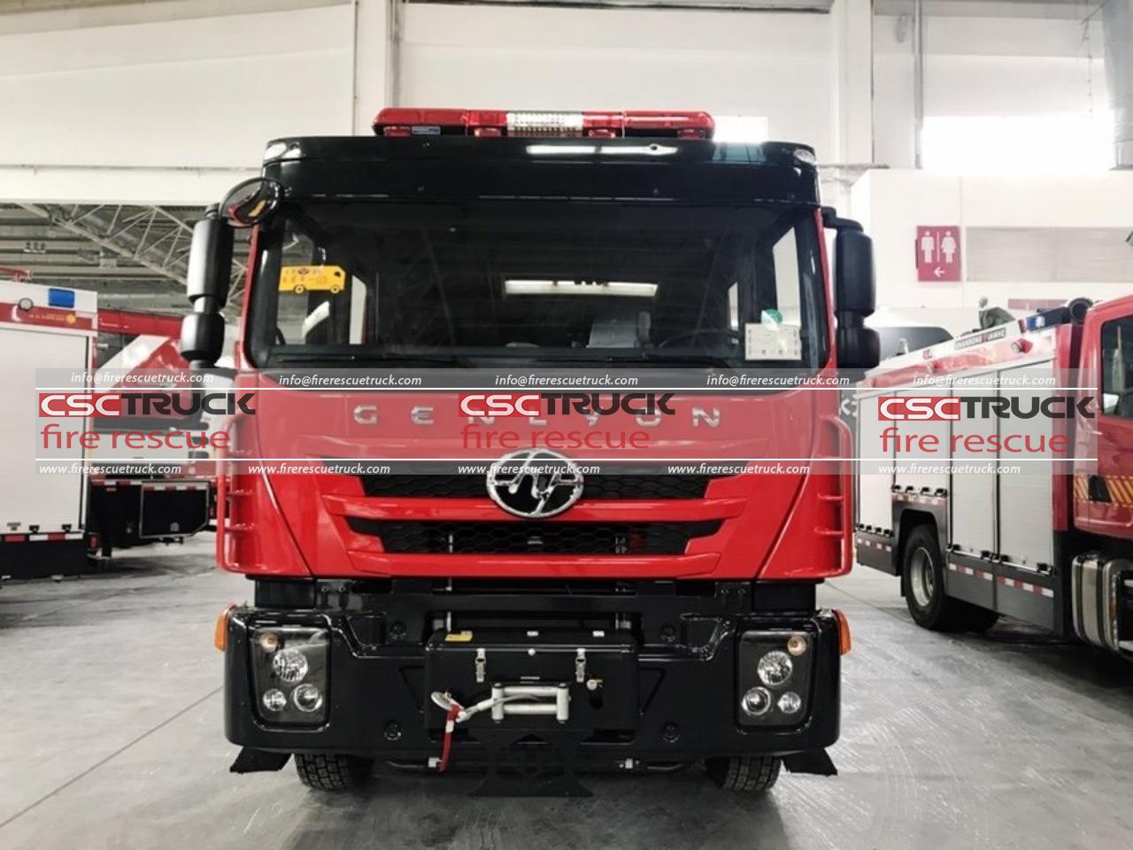 SAIC Iveco Hongyan Four-Door Multipurpose Fire Truck — A Powerful ...