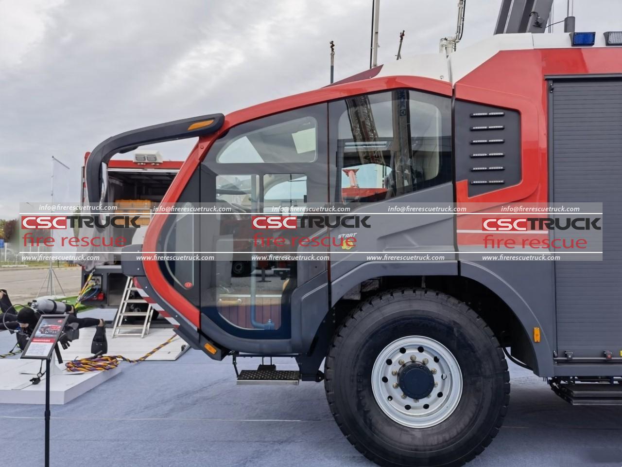 Tryc Tân Maes Awyr Trydan 6x6 — Pwerus a Moethus! - Tryc Achub Tân