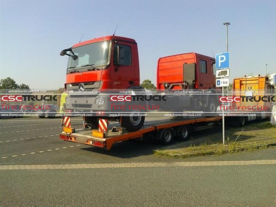 Benz 4WD Fire Truck with Dual Cabins — a Street Combat Master - Fire ...
