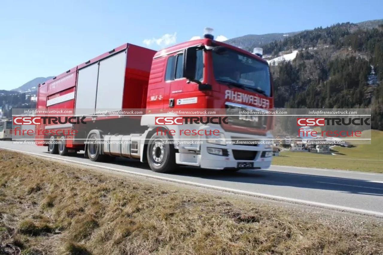 MAN TGS 11000L Semi-Trailer Hazmat Fire Truck — a Trusted Choice ...