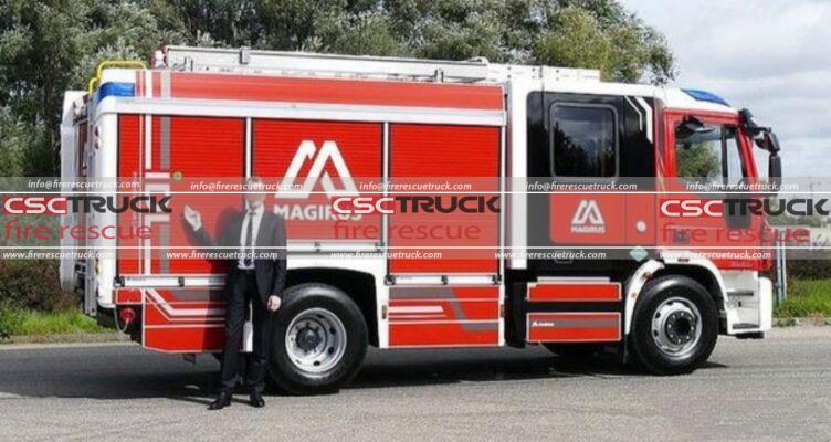Magirus CNG-Fueled Pumper Fire Truck — Innovative Power System - Fire ...