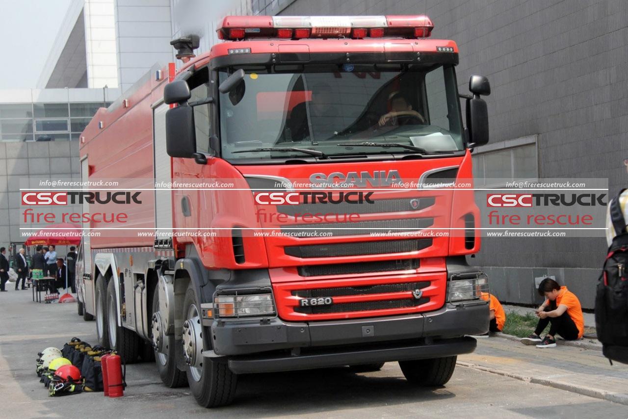 SCANIA R620 8x4 620-horsepower Fire Truck — as Fast as a Sports Car ...