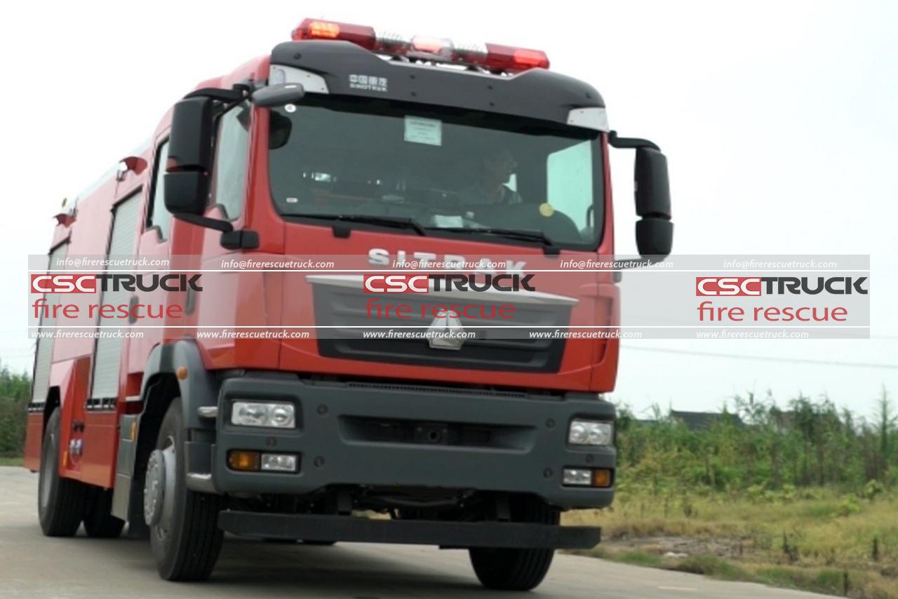 SITRAK 440HP EURO VI Fire Truck — A Vanguard in Urban Rescue! - Fire ...