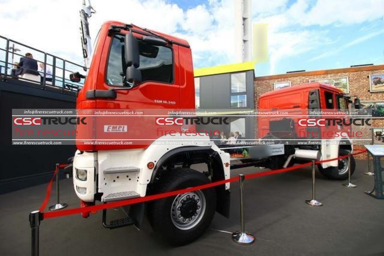 The Core of the MAN TGM Dual-cab Fire Truck — Chassis Disassembly ...