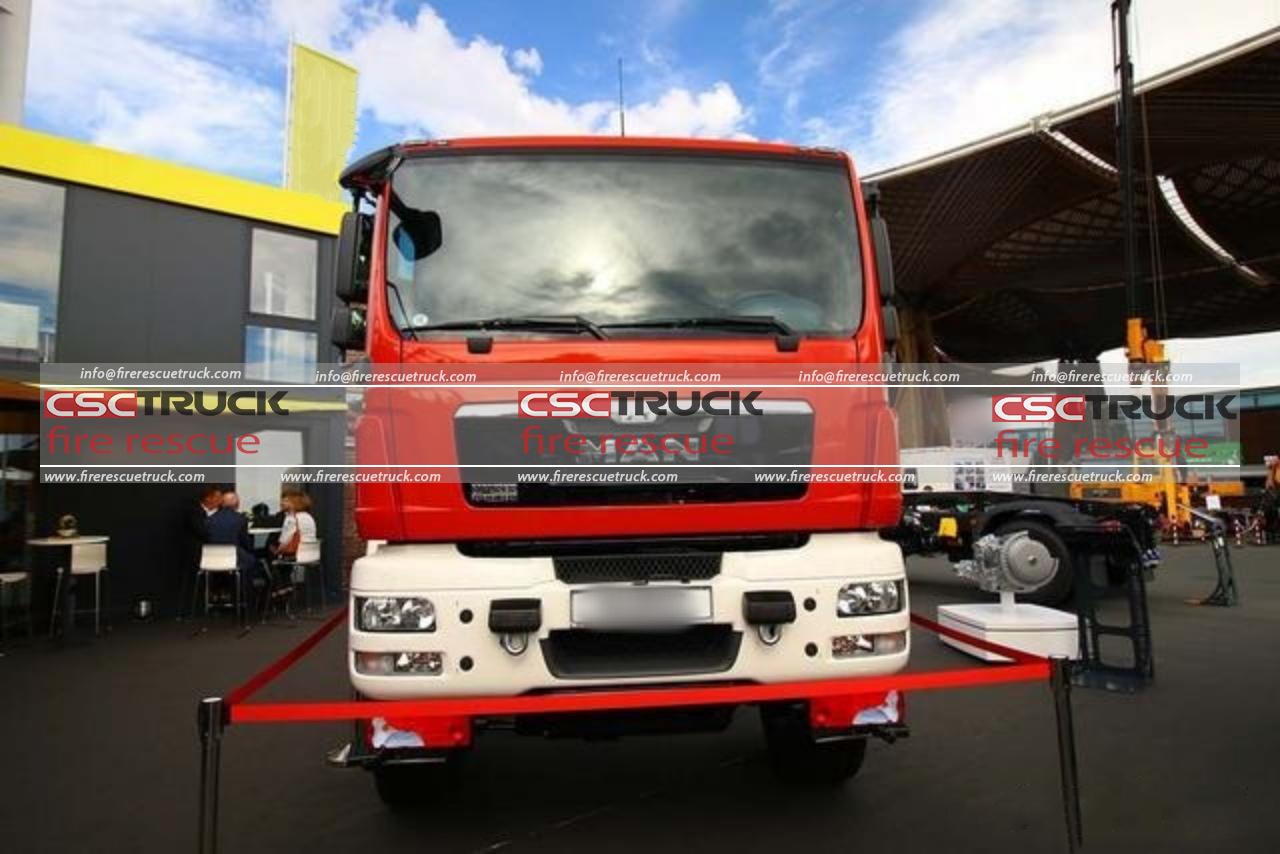 The Core of the MAN TGM Dual-cab Fire Truck — Chassis Disassembly ...