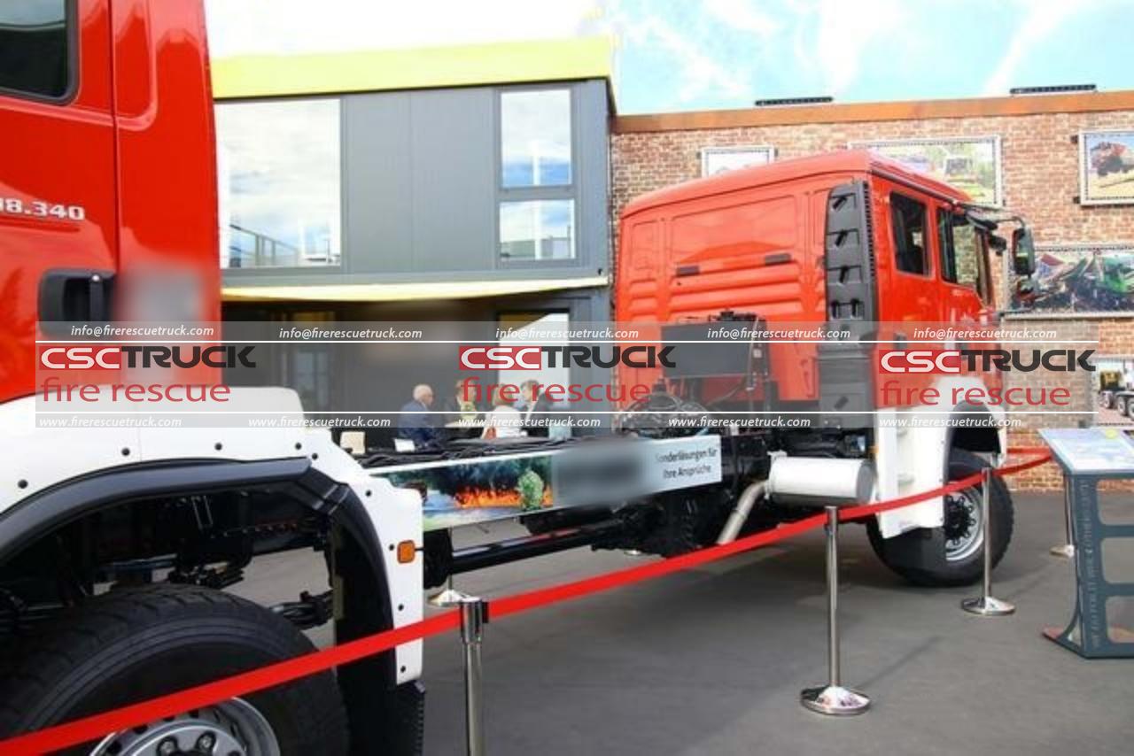 The Core of the MAN TGM Dual-cab Fire Truck — Chassis Disassembly ...