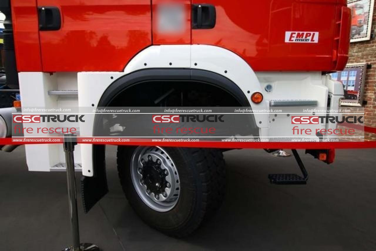 The Core of the MAN TGM Dual-cab Fire Truck — Chassis Disassembly ...