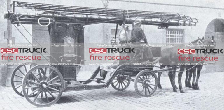 The Development History of Aerial Fire Trucks - Fire Rescue Truck