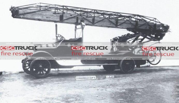 The Development History of Aerial Fire Trucks - Fire Rescue Truck