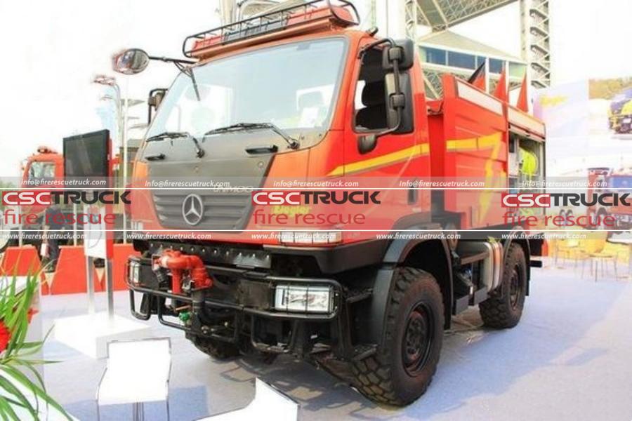 Unimog U20 Small Fire Truck —— The Urban Elf! - Fire Rescue Truck