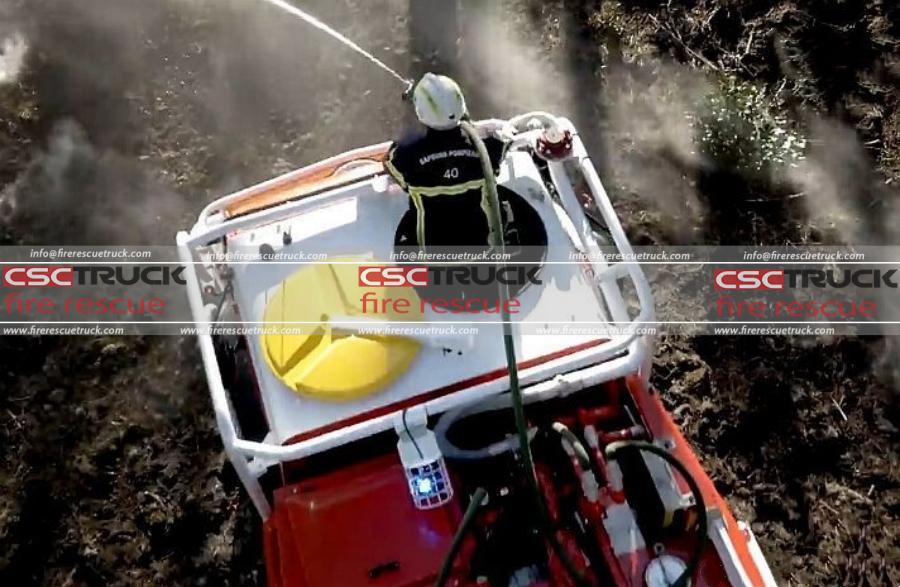 Unimog U5023 Fire Truck – Traversing Mountains and Rivers for Emergency ...