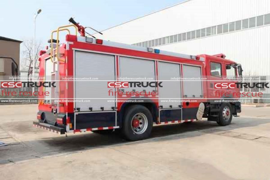 Dongfeng Duolika D9 Double-Cab Euro VI 5CBM Water Tanker Fire Truck ...