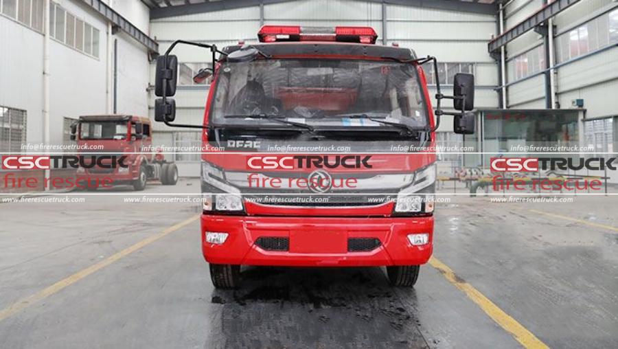 Dongfeng K7 Double-Row EURO VI 5 Ton Water Tanker Fire Truck ...
