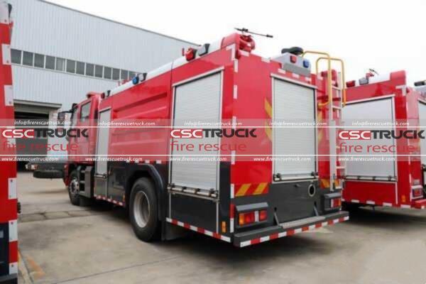 ISUZU GIGA Double-Cab EURO VI 7CBM Foam Fire Truck — အကြီးစား ဆီမီးလောင ...