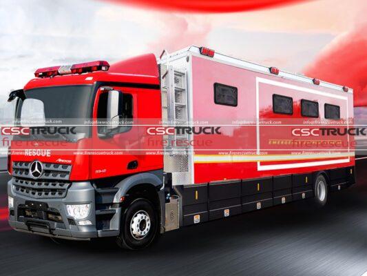 Mercedes-Benz Arocs 40-People Emergency Rescue Recreational Vehicle ...