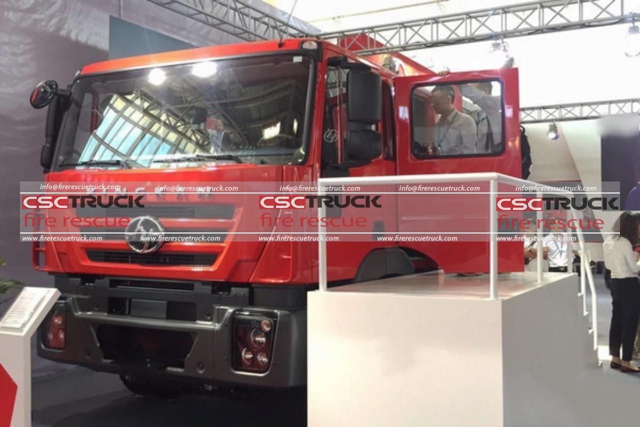 SAIC Hongyan 4-door Fire Truck — a Specialized Vehicle for Dedicated ...