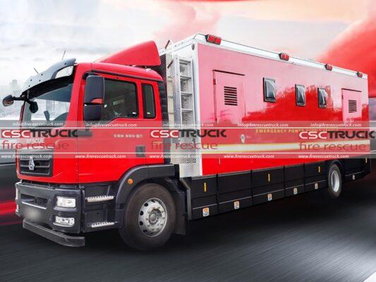 SITRAK Emergency Rescue Truck Mounted Generator 300-1000KW - Fire ...