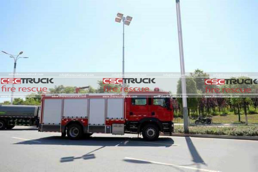 Sinotruk Sitrak Duplicis Ordinis EURO VI 5CBM Spumae Aeris Compressi ...