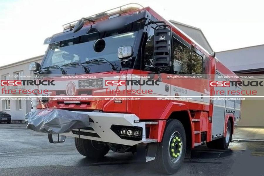 Czech Firefighting Force New: 3rd-Generation Tatra Force 4300L Wildland ...