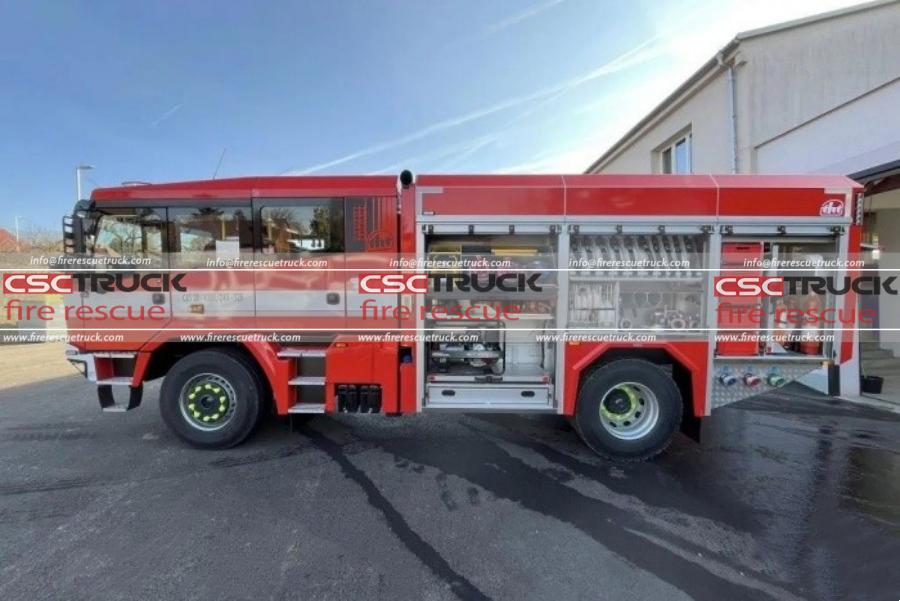 Czech Firefighting New Force: 3rd-Generation Tatra Force 4300L Wildland ...