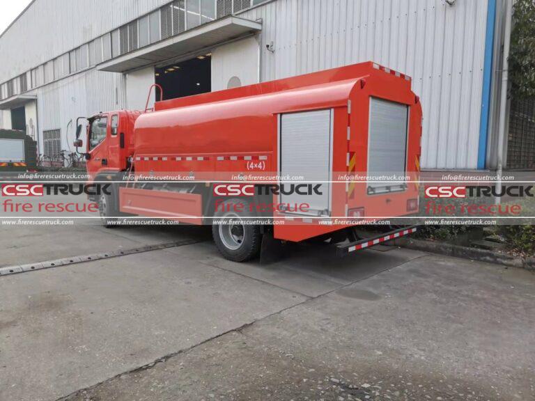 FOTON 4x4 8t Water Tender Fire Truck - Fire Rescue Truck