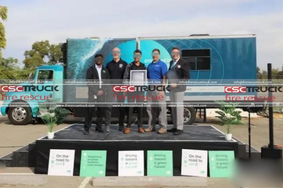 Breaking the World Record! Hydrogen-powered Truck Mounted Generator ...