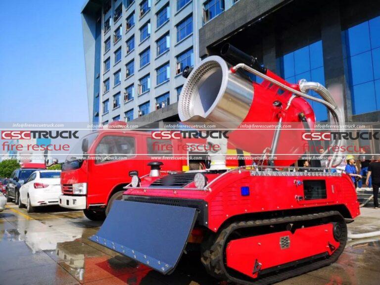 Tracked Smoke-Extraction Rescue Fire Robot, RC Fire Truck! - Fire ...