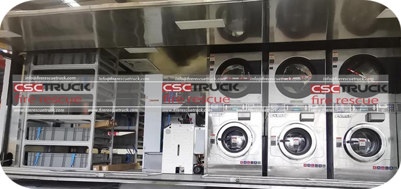 Emergency Clothing Washing Truck – Mobile Clothing Decontamination ...