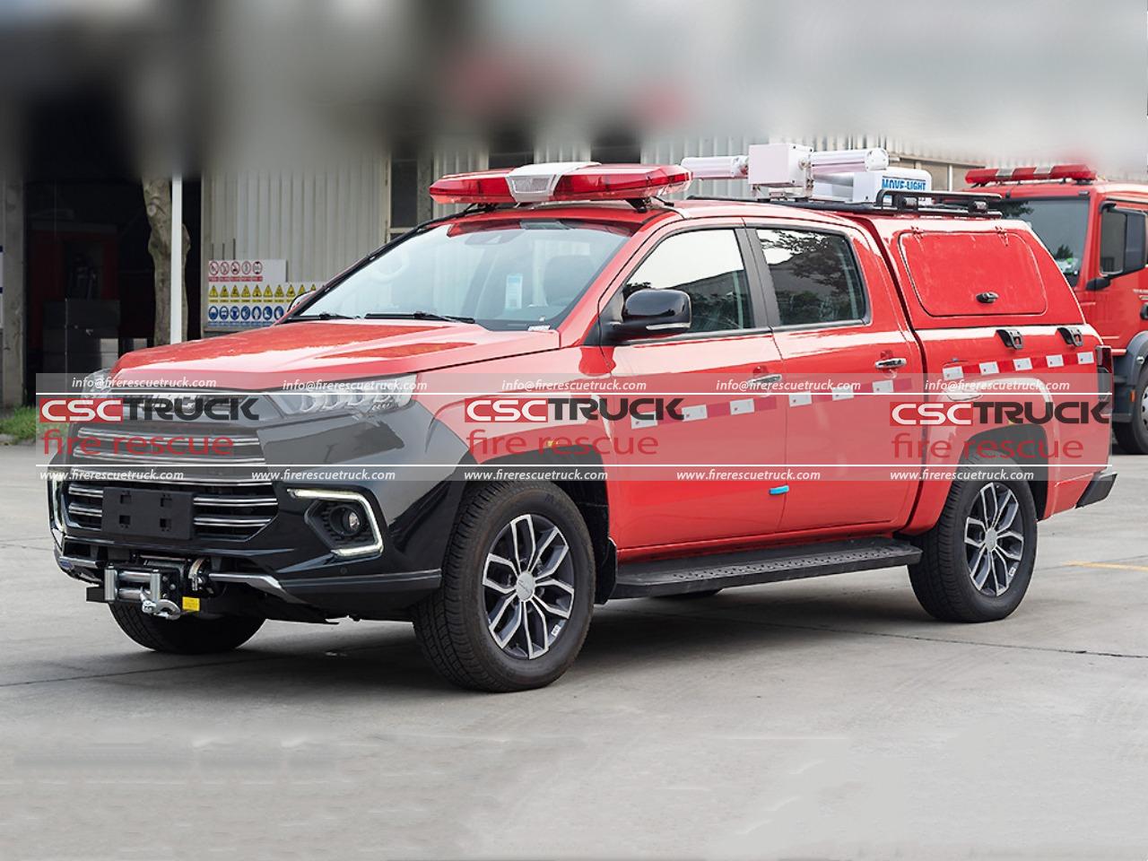 JMC 4WD Fire Command Pickup Truck - Fire Rescue Truck