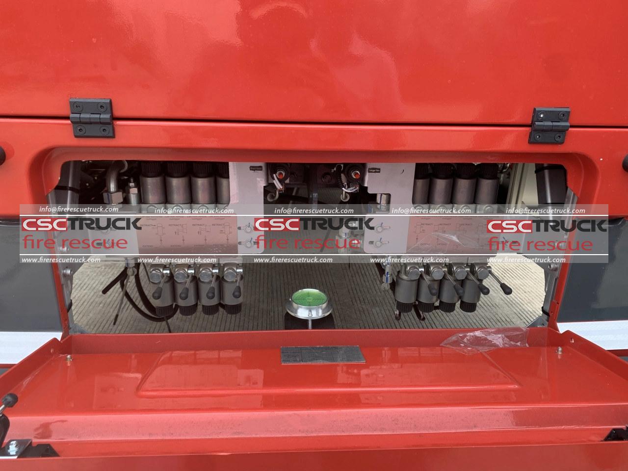 HOWO 32M Aerial Ladder Fire Engine - Fire Rescue Truck