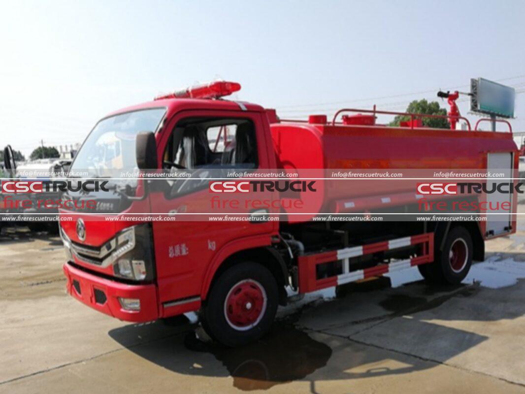 4500L Mobile Water Tank Fire Engine - Fire Rescue Truck